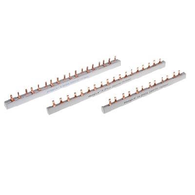 One phase, two phase, three phase, Insulated busbars - pin type, Pin ...