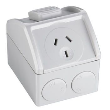 weatherproof power point cover | weatherproof power point single ...