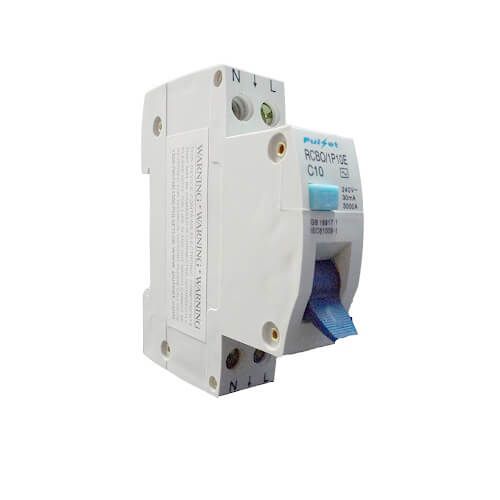 1 Pole RCD/MCB Electronic Combination | Buy RCBO | RCBO Supplier