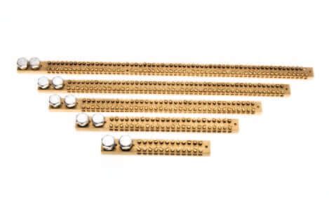 12 hole, 18 hole, 24 hole, 36 hole, 48 hole, 60 hole Bare Link Bar ...